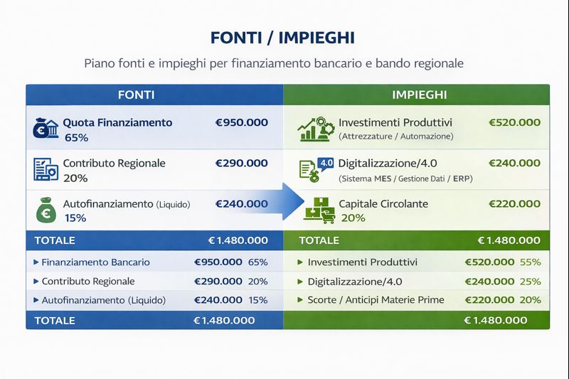 Business plan per finanziamento bancario: caso studio PMI manifattura ...